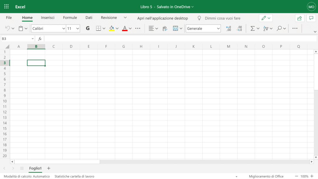MasterExcel.it | Excel Gratis: La Versione di Excel Online